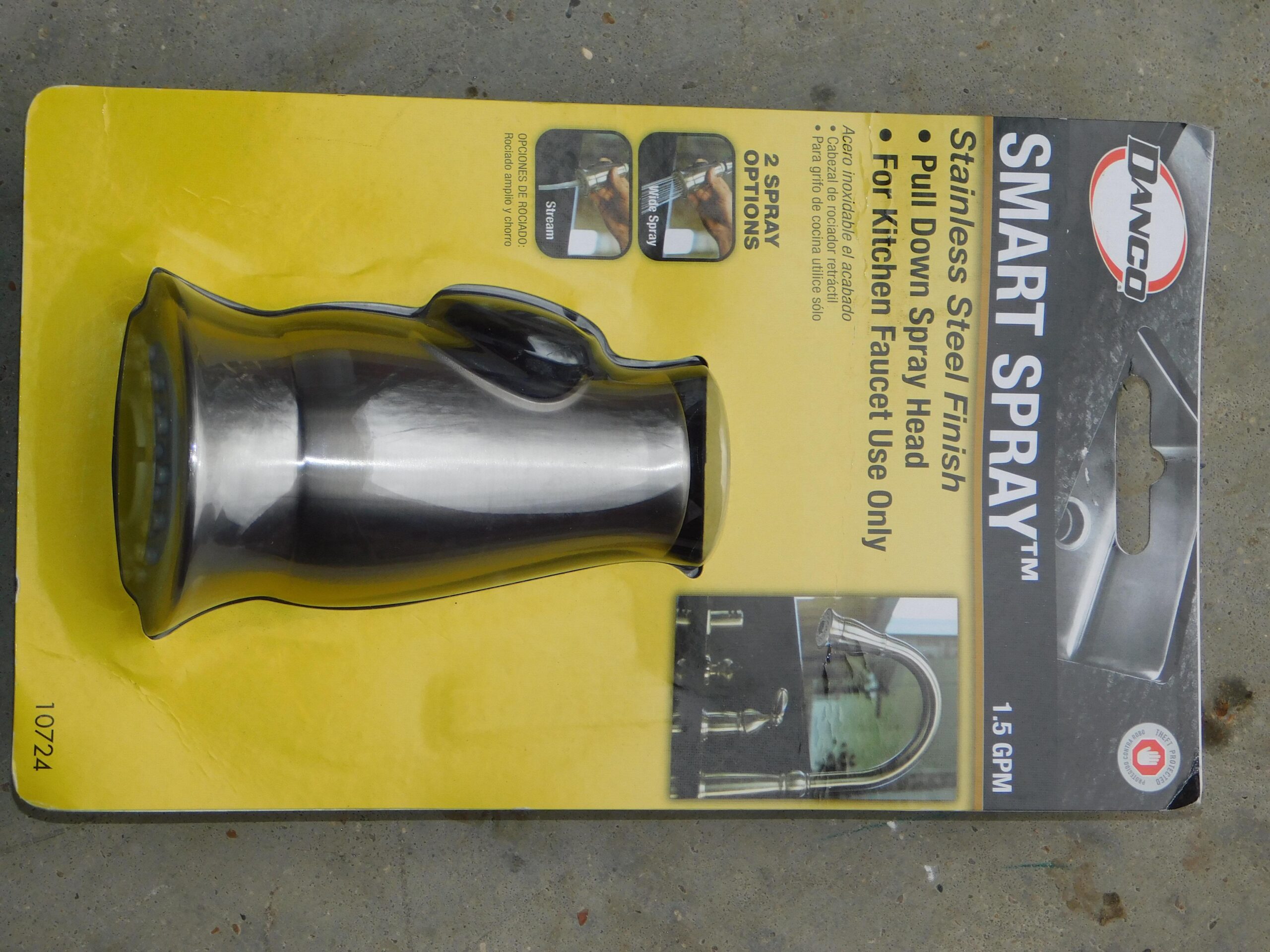 DANCO Smart Spray Pull Down Spray Head - Suns of Texas