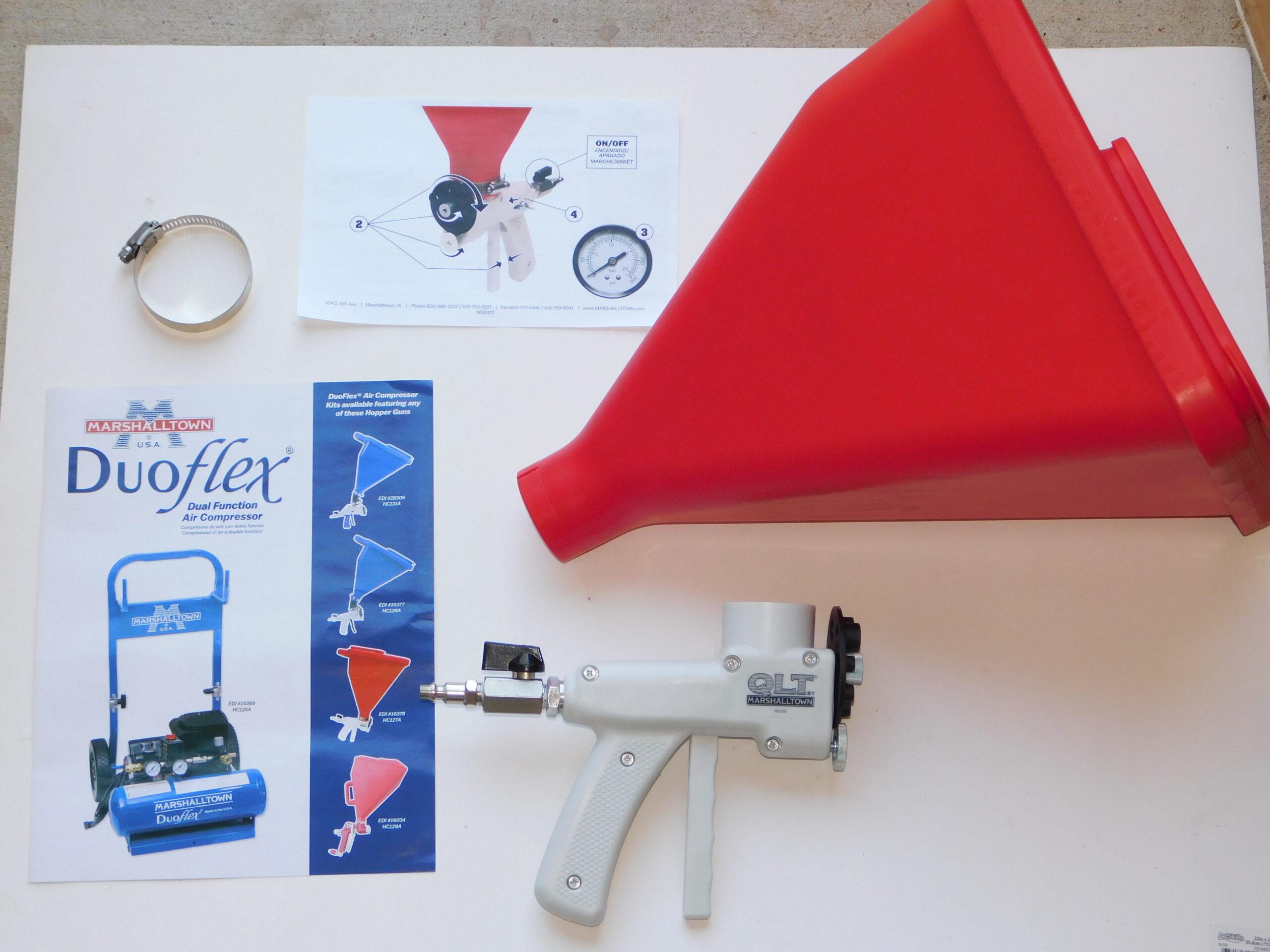 QLT Marshalltown Spray mate Drywall Hopper gun - Suns of Texas