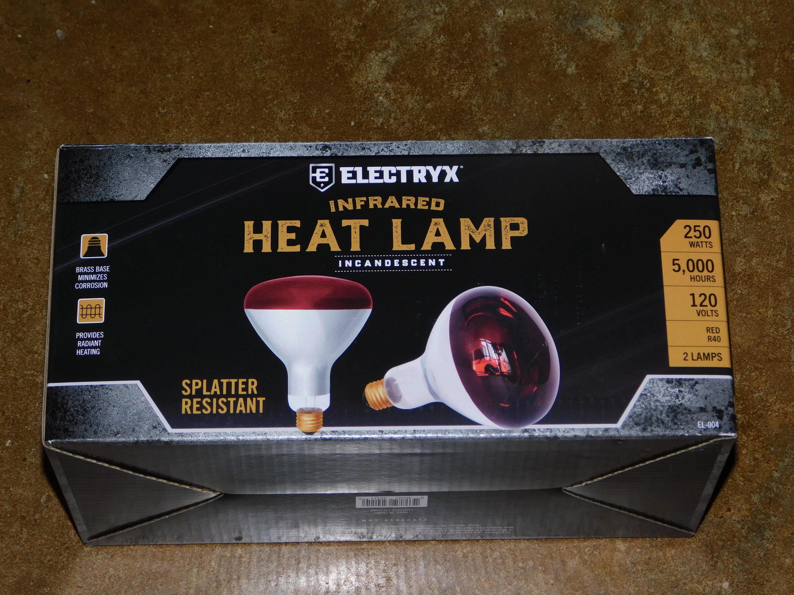 Electryx Infrared Heat lamp Bulbs (2 Pack) - Suns of Texas