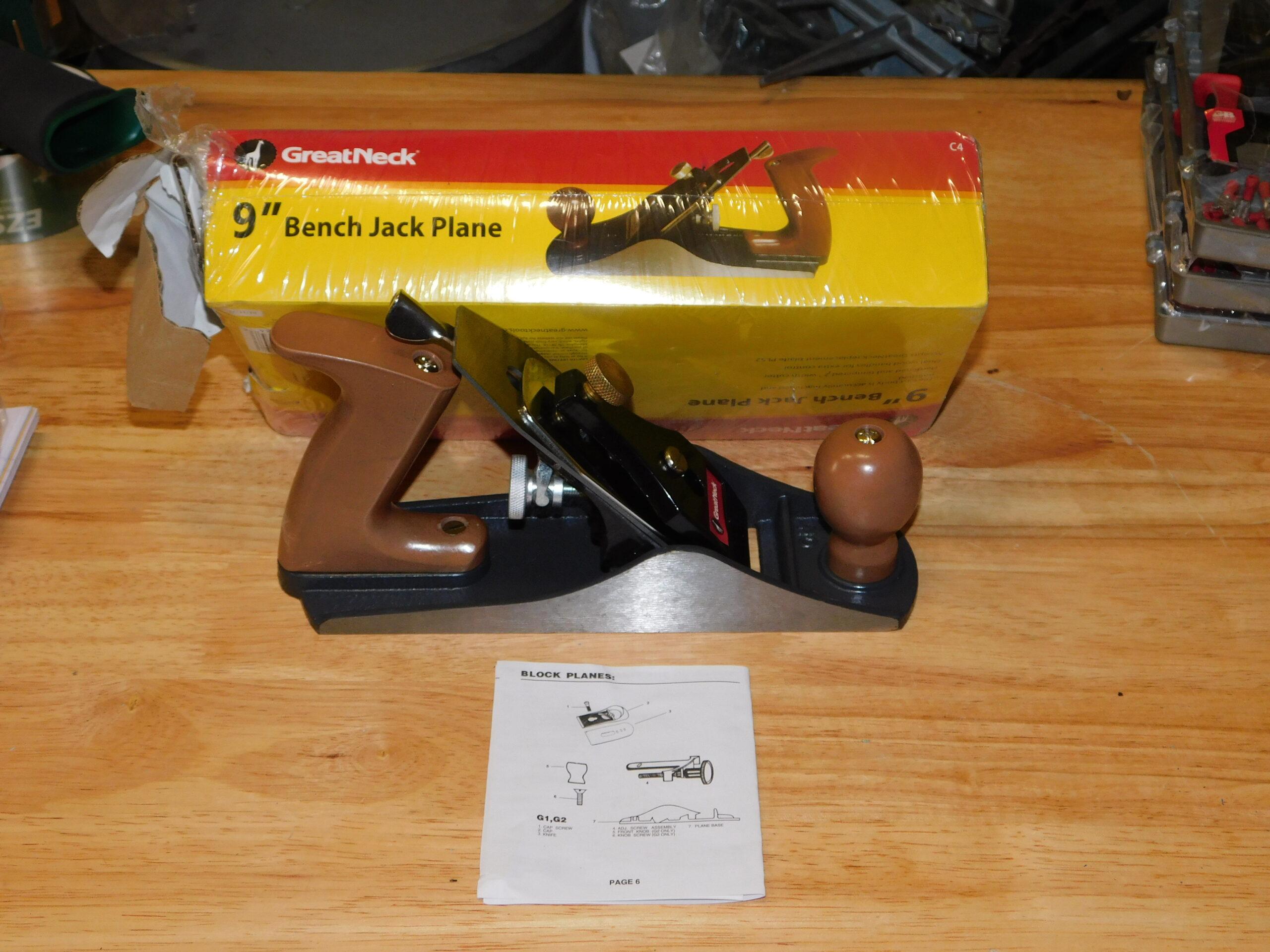 Great Neck 9" Bench Jack Plane - Suns of Texas